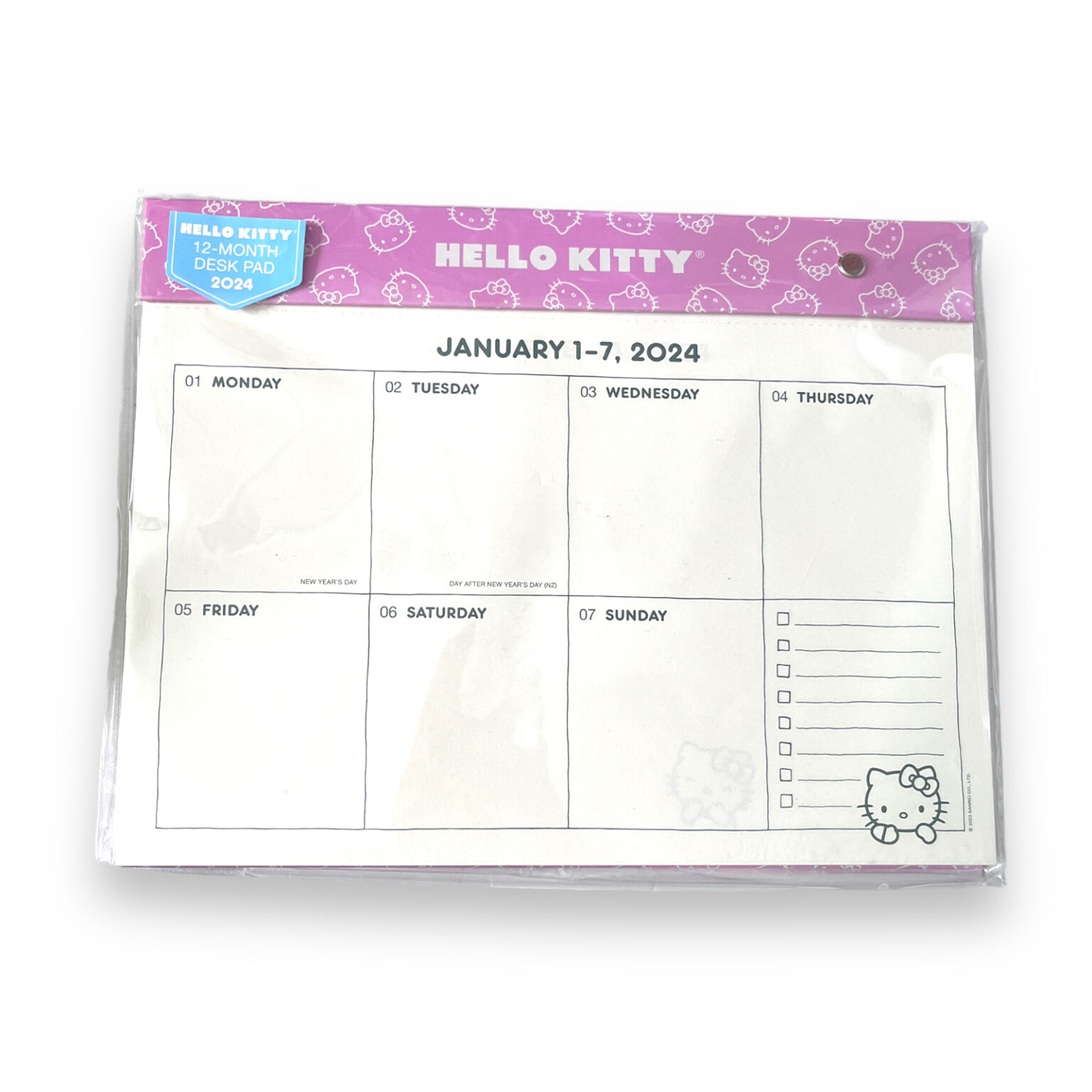 Planner Anual Hello Kitty – La Maleta por el Mundo
